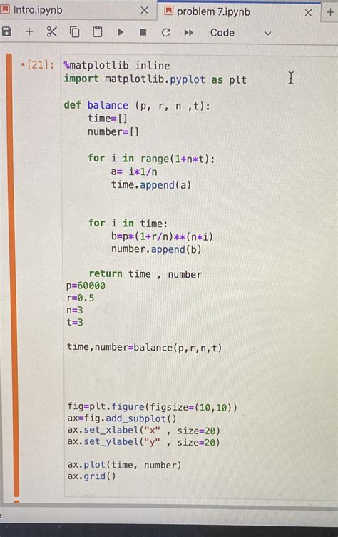 Solved For Several Values Of R And N Plot Your Data On A Single Plot