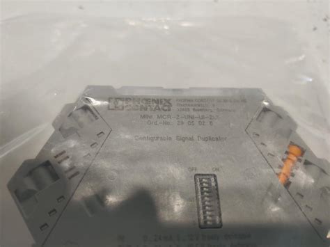 Phoenix Contact Mini Mcr 2 Uni Ui 2ui Signal Duplicator