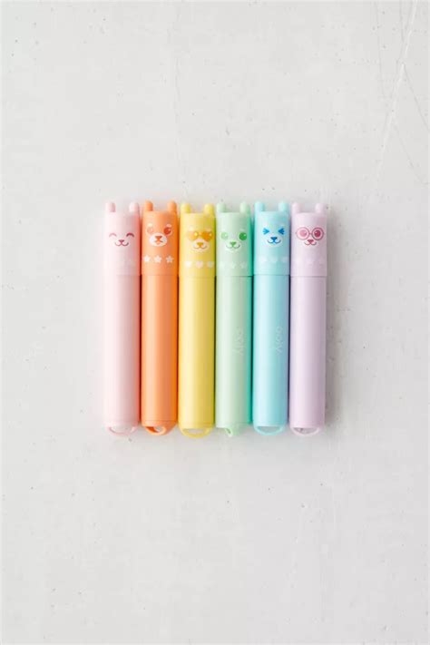 Ooly Beary Sweet Mini Scented Highlighter Set Urban Outfitters