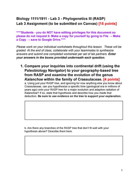 lab assignment 2 hierarchies of life at rory barbour blog