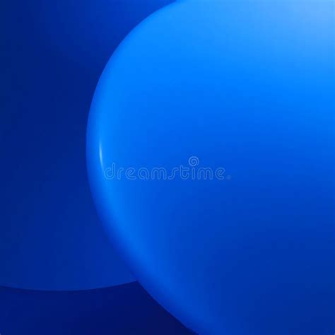 Gradient Blue Abstract Background With A Soft Curve And Smooth Lighting