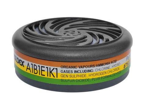 Respiratory Moldex Abek Cartridge Filter Pair Fortus Safety Fortus