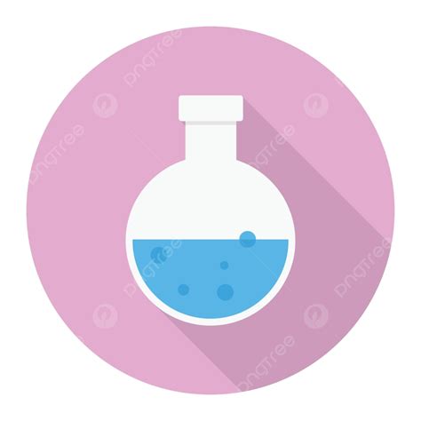 Gelas Laboratorium Simbol Bioteknologi Vektor Simbol Bioteknologi