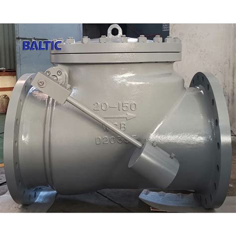 12 Inch Swing Check Valve Class 150 Astm A216 Wcb Api 6d Baltic