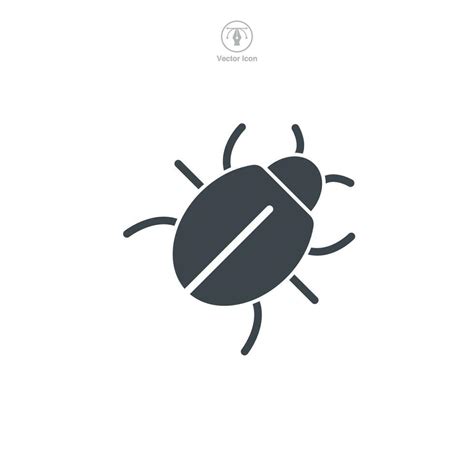 Bug Icon Symbol Vector Illustration Isolated On White Background 28290251 Vector Art At Vecteezy