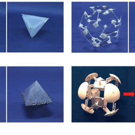 3d rigid deployable structures a a deployable polyhedron between a