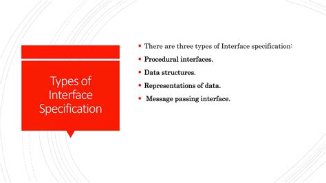 Interface Specification Pptx