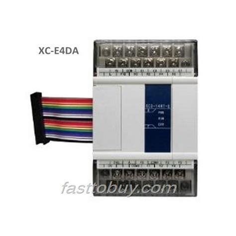 xinje xc series plc i o expansion analog module xc e4da 12 bit high