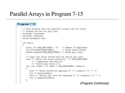 Lecture 6 Arrays And Vectors Ppt Download