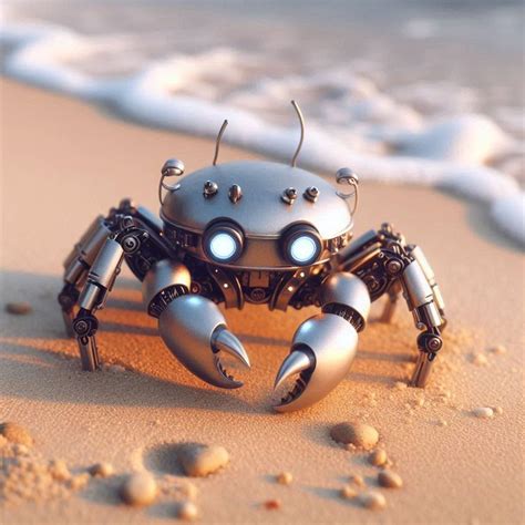 Robot Crab In 2024 Robot Concept Art Cool Robots Robot Art