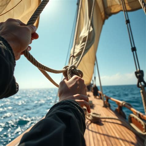 Amarras Pirate Ship Sets Sail With Ropes