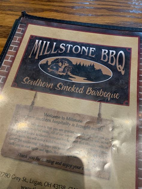 Millstone Bbq Menu Full Menu Update 2026