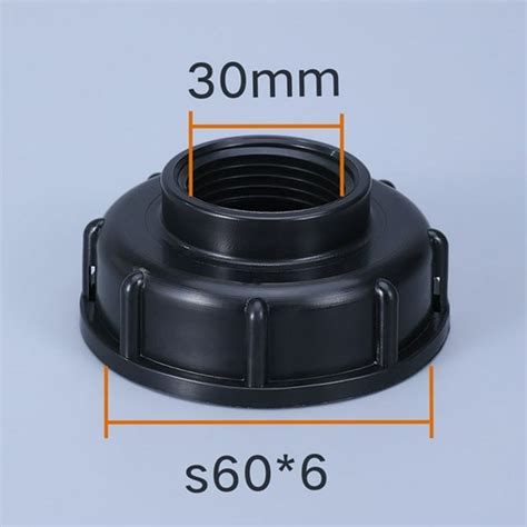 1 inch ibc container cap 1 2 3 4 female thread adapter lid s60x6 water