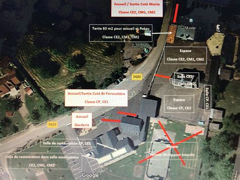 Plan De Lecole Site De La Commune De Selles