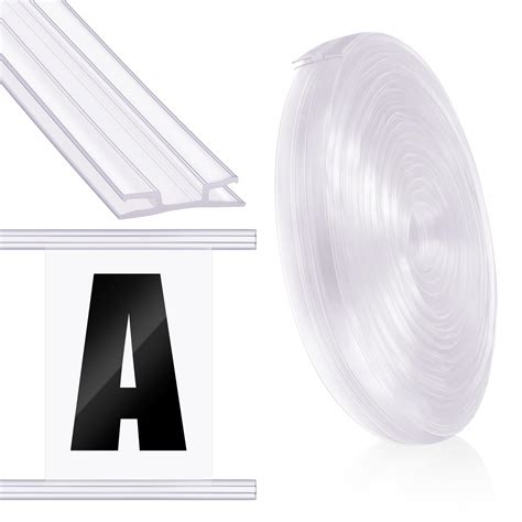 Frienda 75 Feet Foldable Plastic Track For Flexible Plastic Sign
