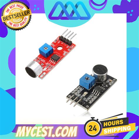 Microphone Sensor Module Ky 037 Lm393 High Sensitivity Module Sound Detection Shopee Malaysia