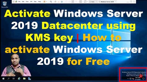 activate windows server 2019 datacenter using kms key how to activate