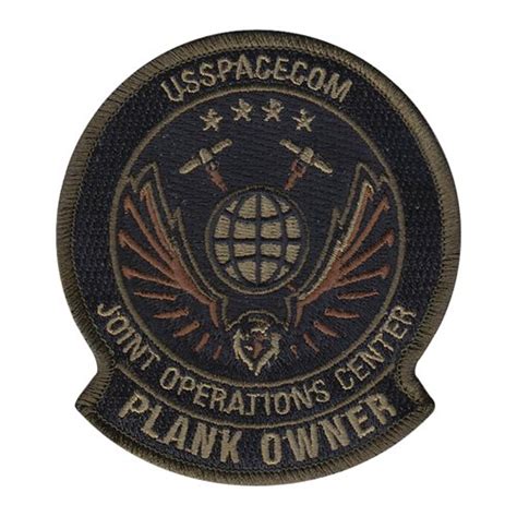 usspacecom joc plank owner ocp patch united states space command patches