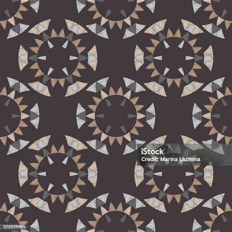 아즈텍 요소 수동 해칭으로 설계합니다 민족 보헤미안 장식 원활한 배경 0명에 대한 스톡 벡터 아트 및 기타 이미지 0명 기하 도형 낙서 패턴 Istock