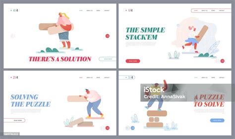 보드 게임 챌린지 웹 사이트 방문 페이지 세트 나무 블록의 팀 게임 빌딩 타워를 재생하는 사람들 친구 회사 레크리에이션 비즈니스 전략 웹 페이지 배너 만화 플랫 벡터