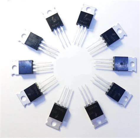 Pack TIP C NPN POWER TRANSISTOR V A Makerusa Net