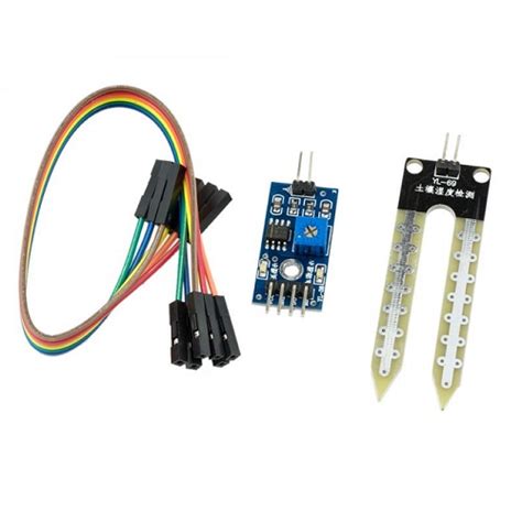 Soil Moisture Meter Testing Module Soil Humidity Sensor Compatible With Arduino Tool Box