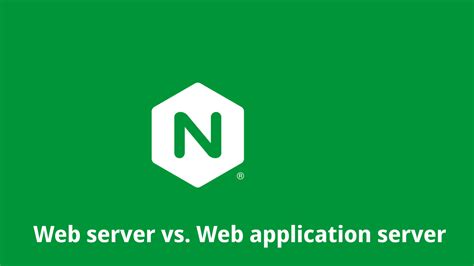 Web Server Vs Web Application Server