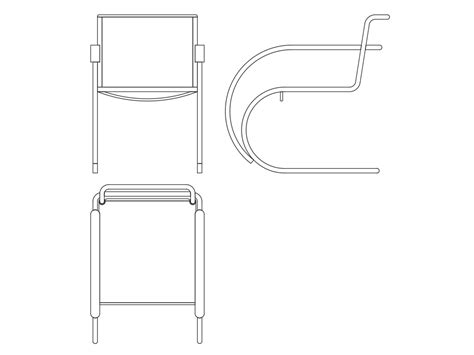 Folding Chair Dwg At Lucille Cooley Blog