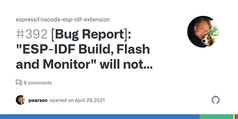 Bug Report ESP IDF Build Flash And Monitor Will Not Flash Through JTag VSC Issue