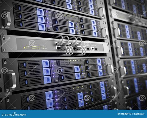 Computer Servers Stock Illustration Illustration Of Connectivity