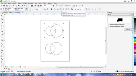 Blog Of Everything Fun Coreldraw Tutorial Mengenal Apa Itu Weld