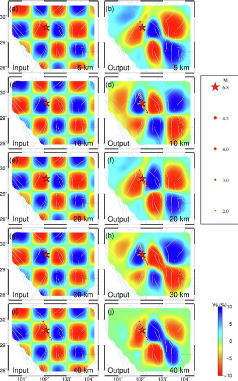 Results Of A Checkerboard Resolution Test At Different Depths With An Download Scientific