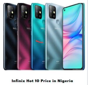 Infinix Hot Price In Nigeria Specs Cost Ng