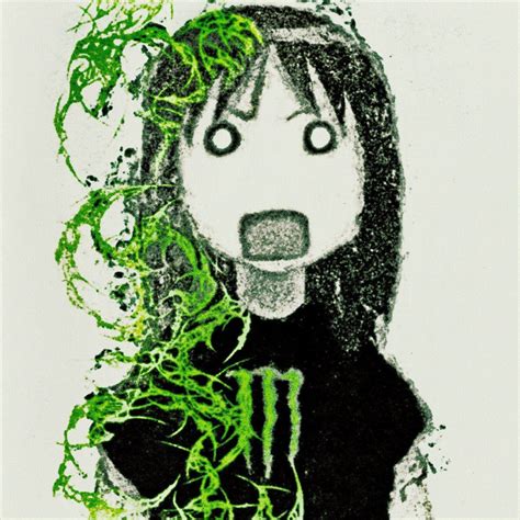 Avatars Grunge Green Icons Emo Green Aesthetic Icon Monster Energy Icon
