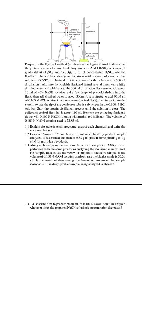 Kjeldahl Method Neet Questions At Bryan Polley Blog