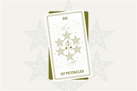Six Of Pentacles Tarot Card Meaning And Keywords