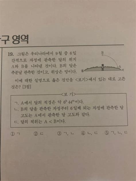 지구과학 1 수능 지식in