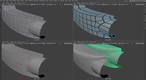 Help Mesh Shading Is Acting Unusual I Have Tried Subdividing It As It
