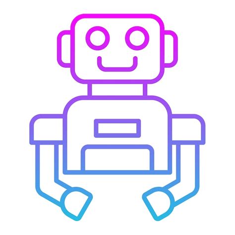 Premium Vector Robot Icon