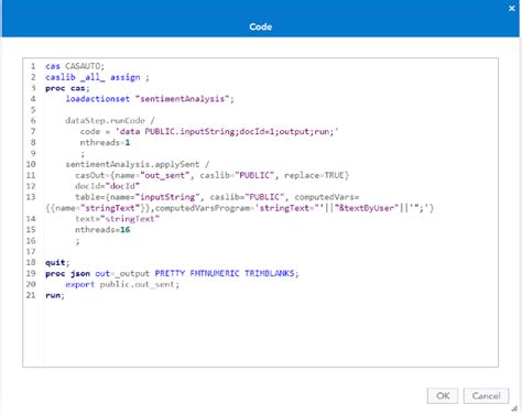 Accessing Text Analytics From A Chatbot Sentiment The Sas Data Science Blog
