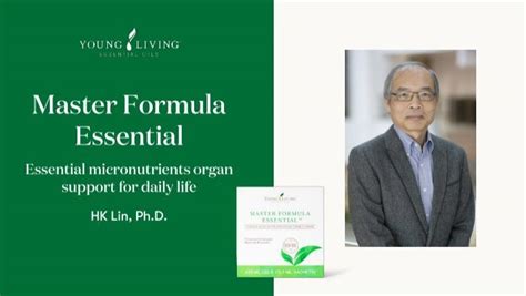 Master Formula Essential With Dr Lin