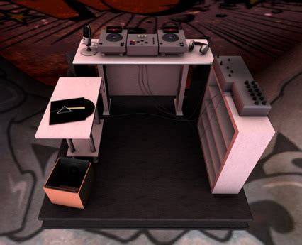 Second Life Marketplace - DJ Booth V2 Full Perm Mesh