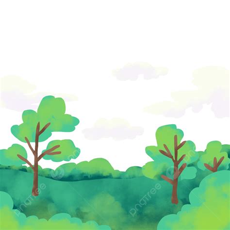 Flores Y árboles Dashu Png Verano Gran Calor Verde Png Y Psd Para