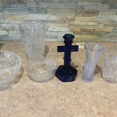 Хрусталь СССР подсвечник кобальт стекло купить в Кирове цена 1 000 руб дата размещения