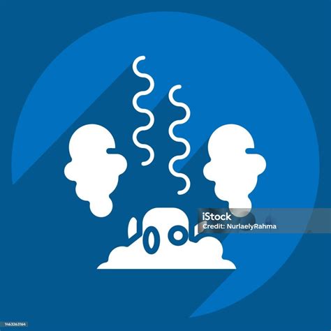 아이콘 쓰레기 오염 환경 기호와 관련이 있습니다 긴 그림자 스타일 간단한 그림입니다 보존 지구 깨끗이 0명에 대한 스톡 벡터