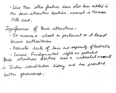 3 Examine The Doctrine Of Basic Structure Its Evolution And Significance IASbaba