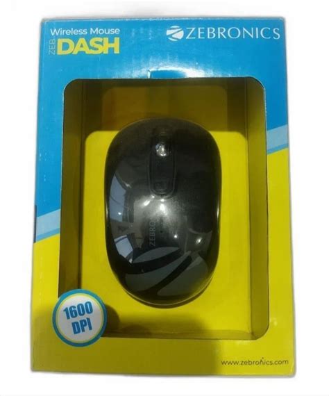 Zebronics Dash Wireless Mouse At ₹ 320 Piece Computer Mouse In Bhopal Id 2854643872991
