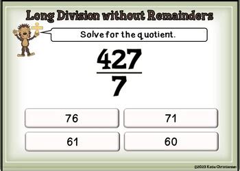 Estimating And Finding Quotients With 1 Digit Divisors Google Slides