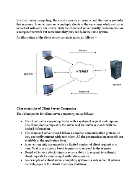 Client Server Computing Model And Data Warehousing Pdf Client Server Model Peer To Peer