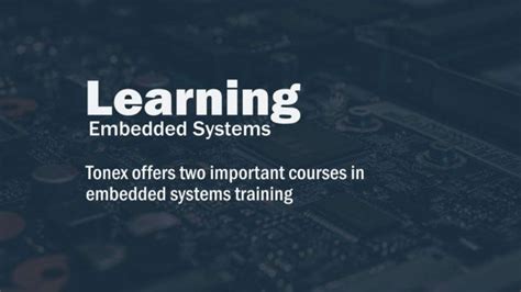Embedded Systems Training Courses And Certifications Pptx